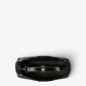 Fendi My Peekaboo Medium Black Inlaid Hagfish Leather Bag